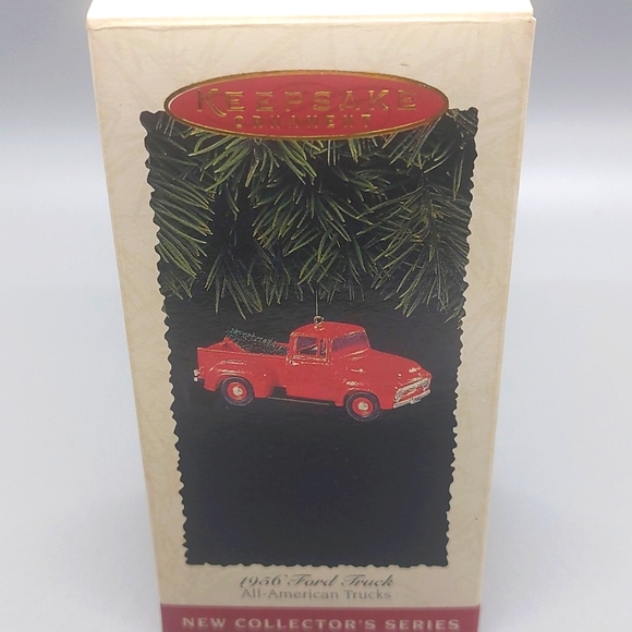 Hallmark | Holiday | Nib Hallmark Keepsake Ornament 956 Ford Truck ...